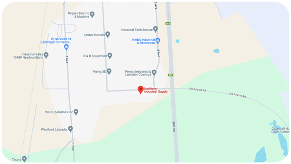 Wabush Newfoundland Location - Northern Industrial Supply